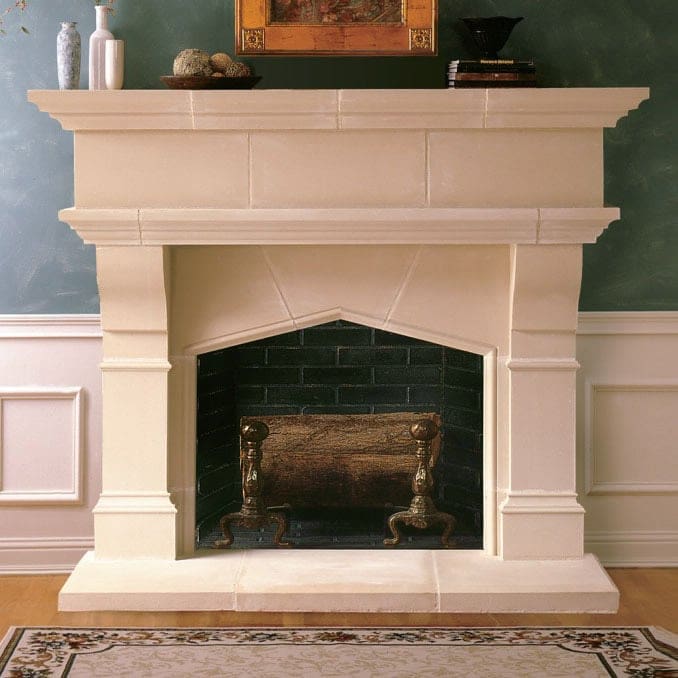 Lexington Cast Stone Fireplace Mantels - Old World Stoneworks